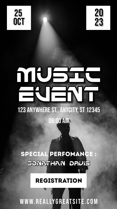 Music event Template | PosterMyWall