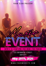 Music Event Template | PosterMyWall