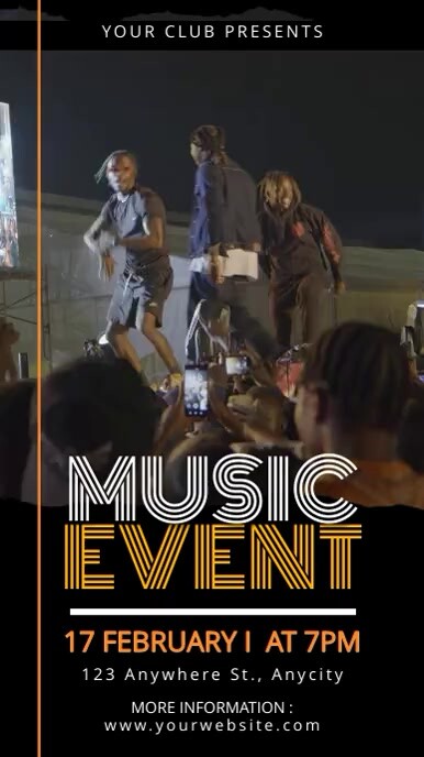 Music Event Template | PosterMyWall