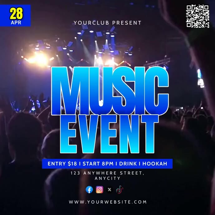 Music Event Template | PosterMyWall