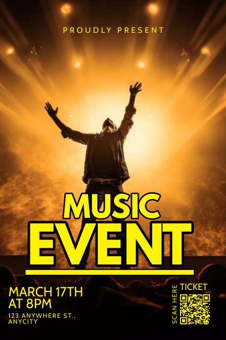Music Event Template | PosterMyWall