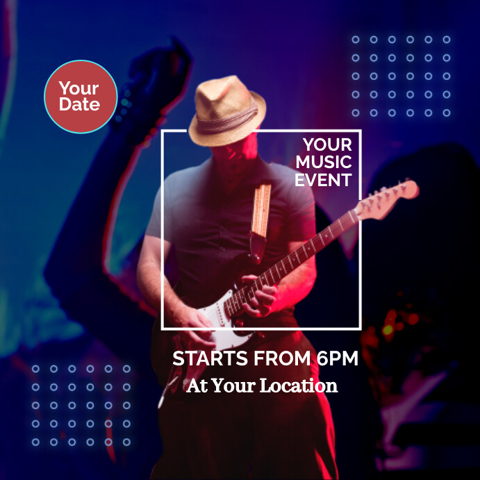 Music Event Flyer Template | PosterMyWall