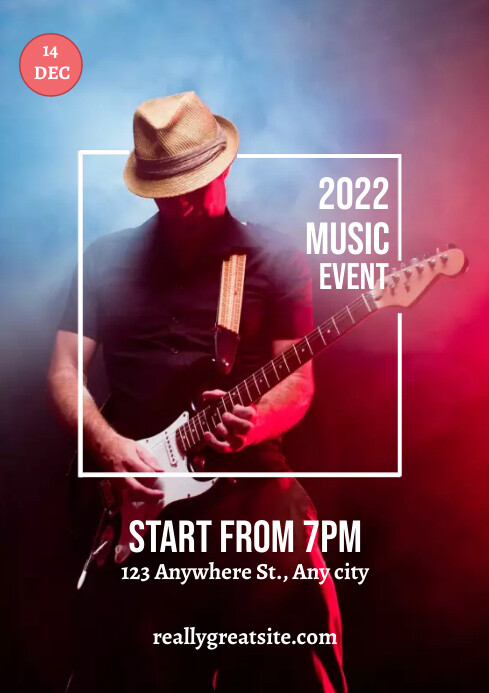 Music Event Flyer Template | PosterMyWall