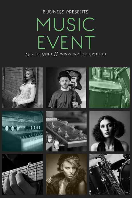 Music Event Flyer Template | PosterMyWall
