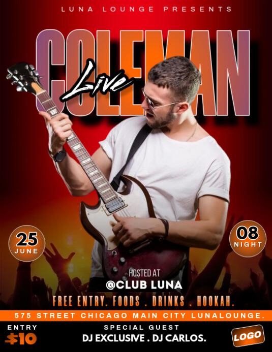 music event posters Template | PosterMyWall