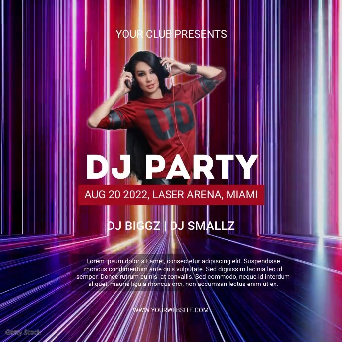 Music Event Video Template | PosterMyWall