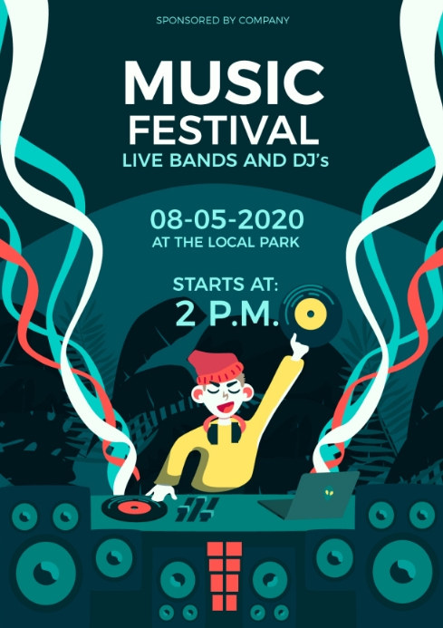 MUSIC FEST Templat | PosterMyWall