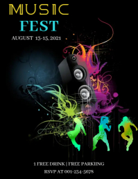 Music Fest Flyer template | PosterMyWall