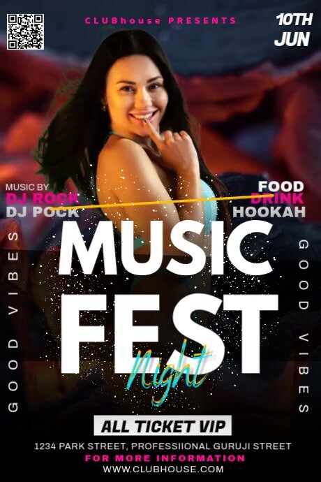 Copy of music fest | PosterMyWall