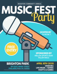 Music Fest Template | PosterMyWall