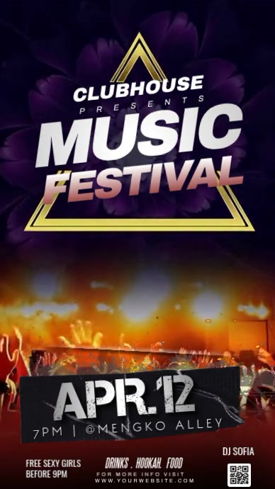 Music Festival 2026 Template | PosterMyWall