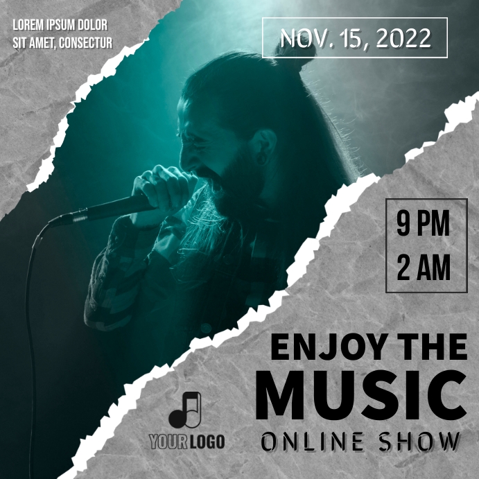 Music Festival Ads Template | PosterMyWall