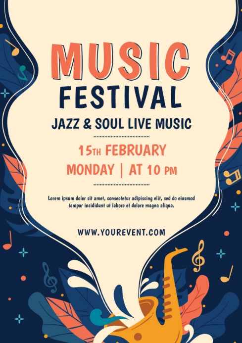 MUSIC FESTIVAL Template | PosterMyWall