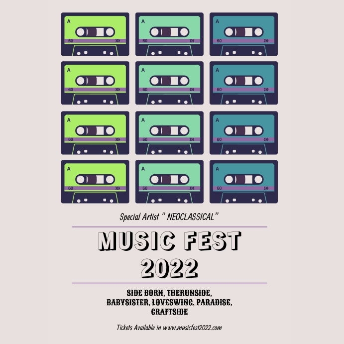 Music Festival Template | PosterMyWall