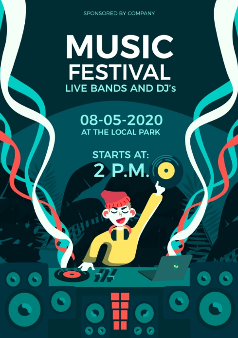 MUSIC FESTIVAL Template | PosterMyWall