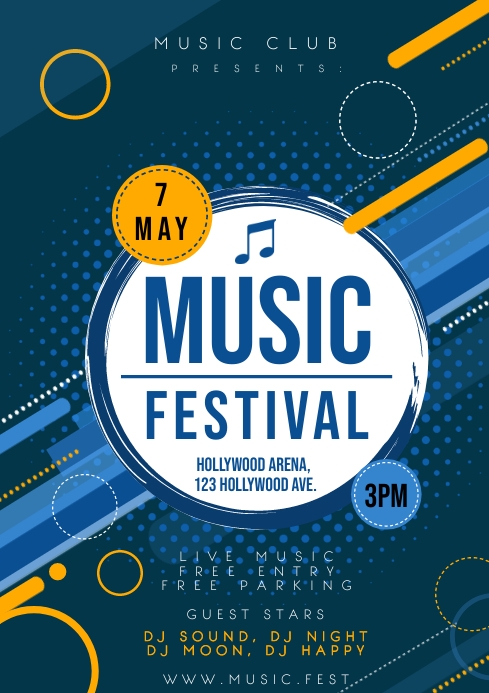 music festival Template | PosterMyWall