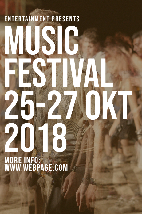 Music Festival Event Concert Flyer Template | PosterMyWall