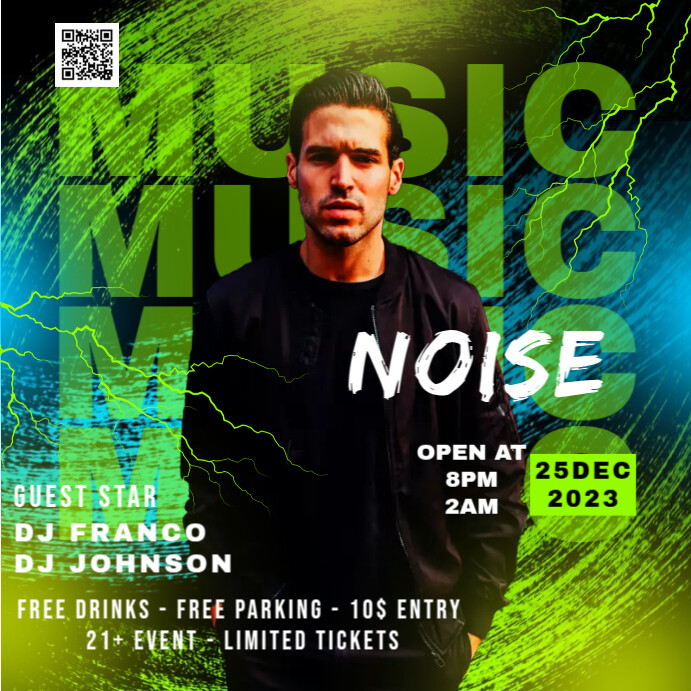 Music Festival Event Template | PosterMyWall