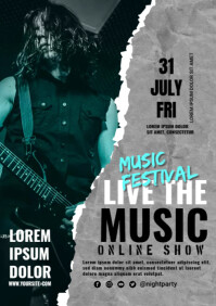 Music Festival Ads Template | PosterMyWall