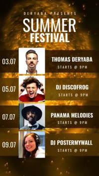 Indie Music Festival Template | PosterMyWall