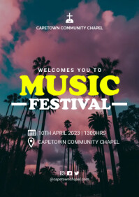 MUSIC FEST Template | PosterMyWall