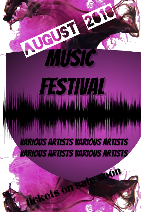 Music Festival Poster Template | PosterMyWall