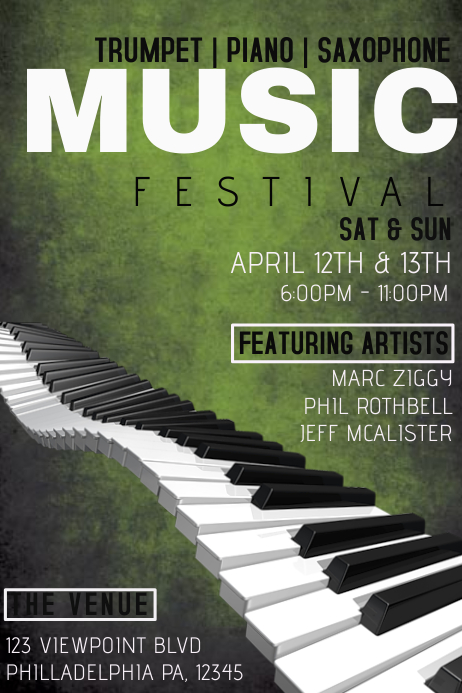 music festival Template | PosterMyWall