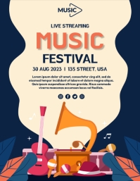 music festival template | PosterMyWall