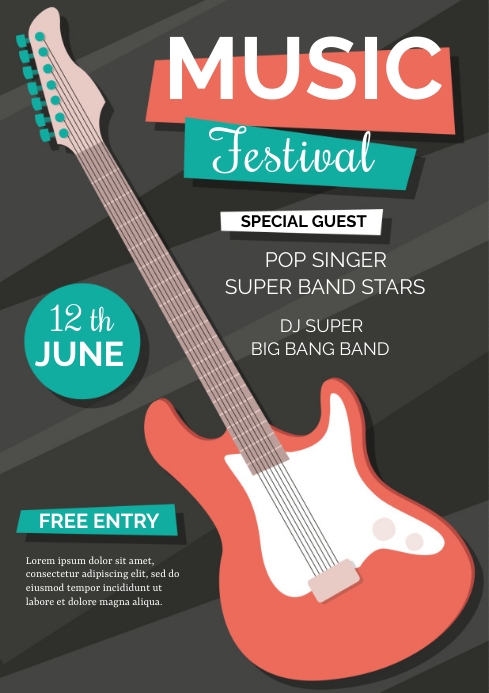MUSIC FESTIVAL TEMPLATE | PosterMyWall
