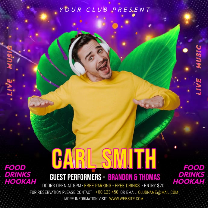 Copy of Music Festival Video Ads | PosterMyWall