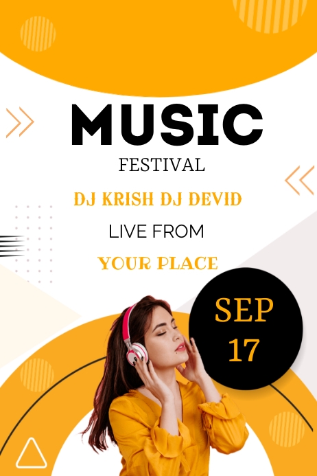Plantilla de Music festval | PosterMyWall