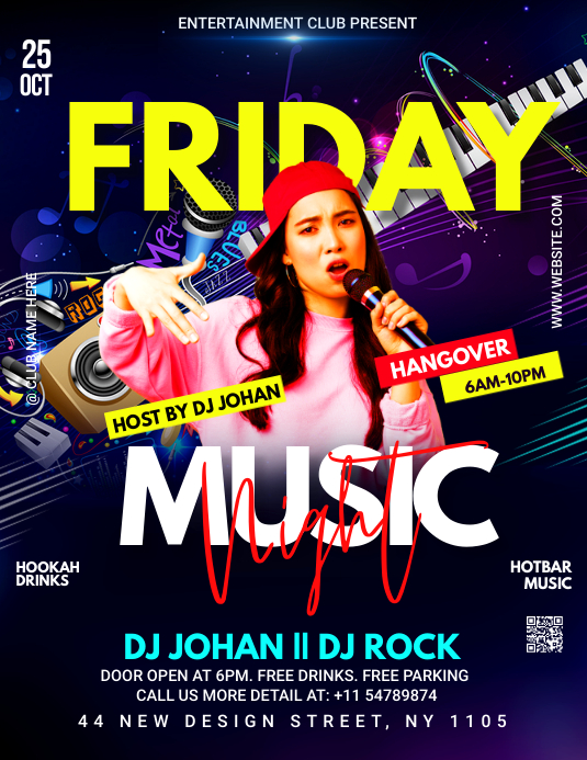 Music Flyer Template | PosterMyWall