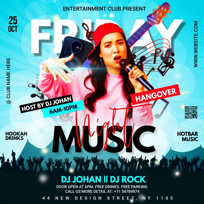 Music Flyer Template | PosterMyWall