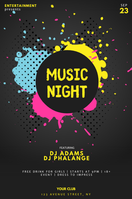 Music Flyer Template | PosterMyWall
