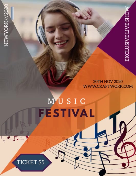 Music flyer templates | PosterMyWall