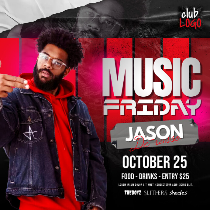 Music Friday Template | PosterMyWall