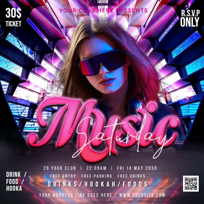 Music House Template | PosterMyWall