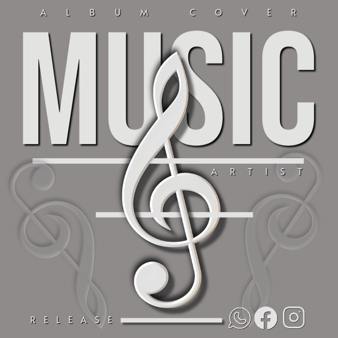 Copy of Music Icon Album Cover | PosterMyWall