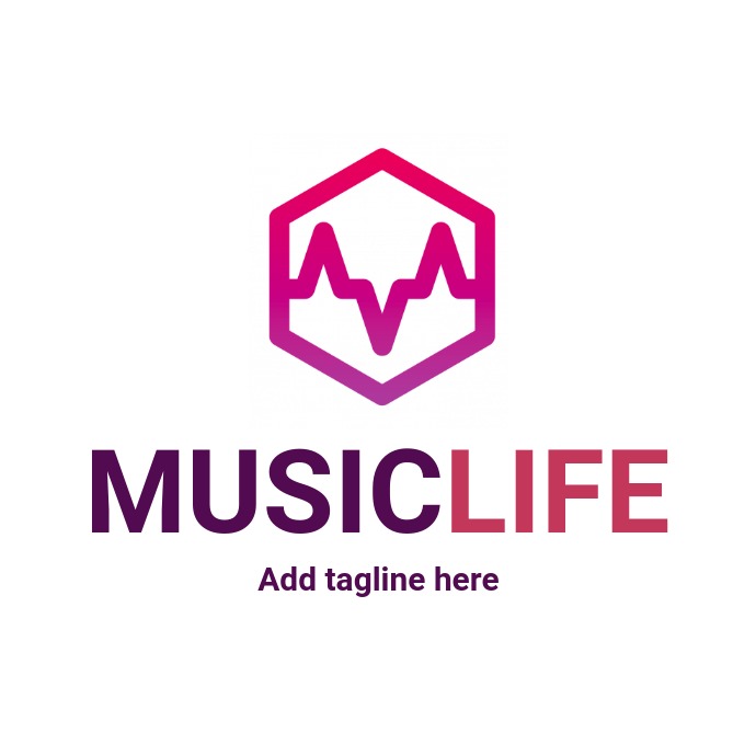 Copy of music life colorful logo | PosterMyWall