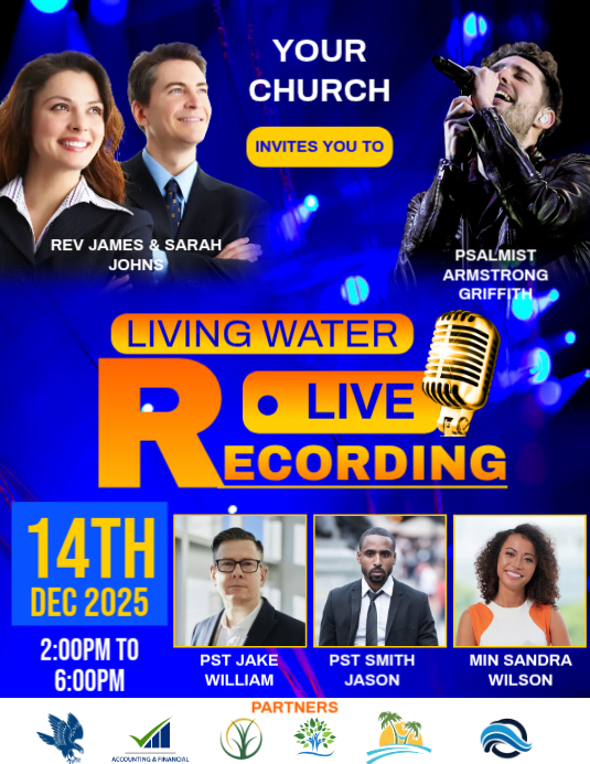 Music Live Recording Flyer Template | PosterMyWall