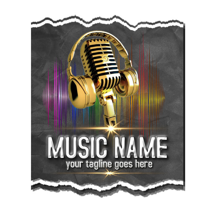 music logo, band, concert, dj music Template | PosterMyWall