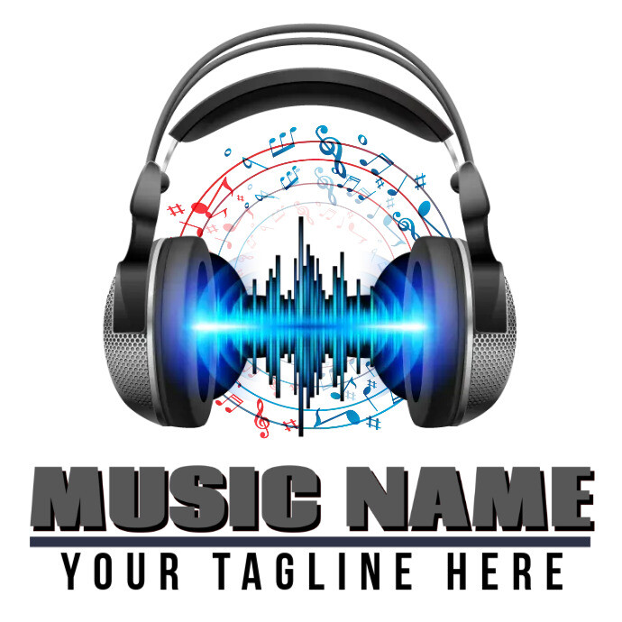 music logo, concert, song logo, band, event, Template | PosterMyWall