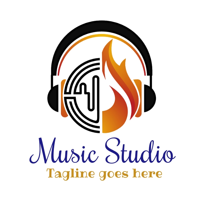 Music logo, guiter logo, musician logo (3) Template | PosterMyWall