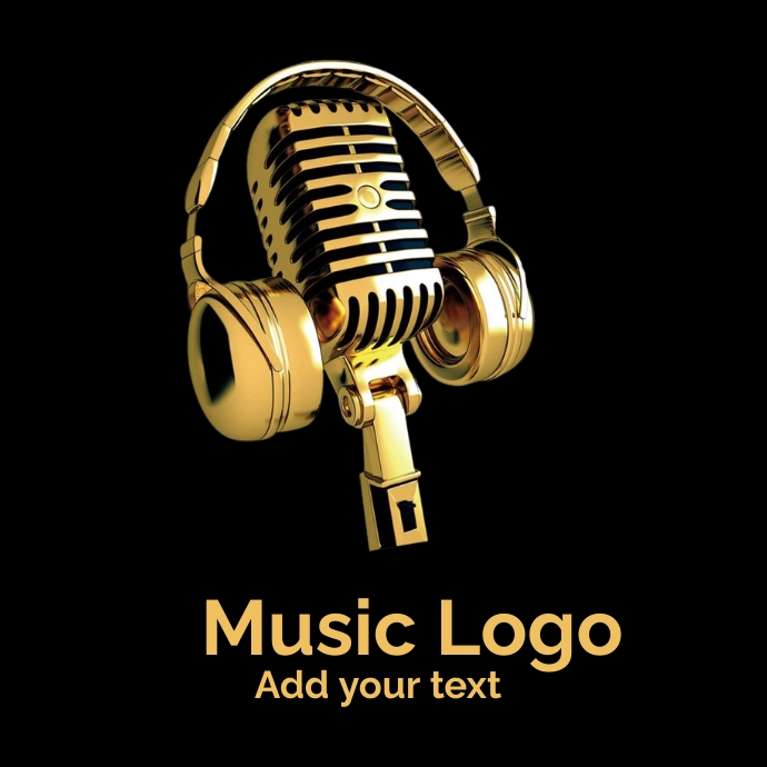 Plantilla de music logo , Band logo, studio record or band | PosterMyWall
