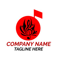 Neon Music logo Template | PosterMyWall