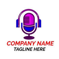 Music logo microphone logo , sound logo soong Template | PosterMyWall