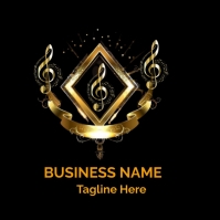 Golden Music logo Template | PosterMyWall