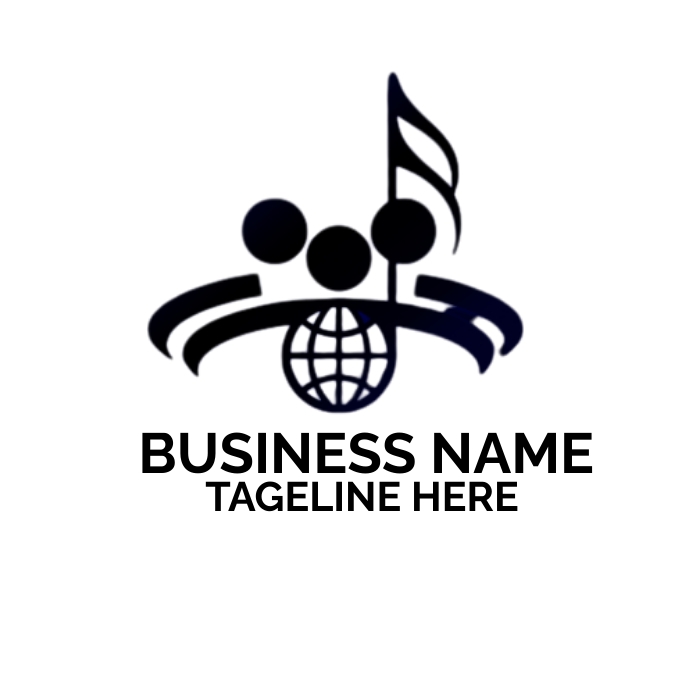 music logo microphone and headset logo , con Template | PosterMyWall