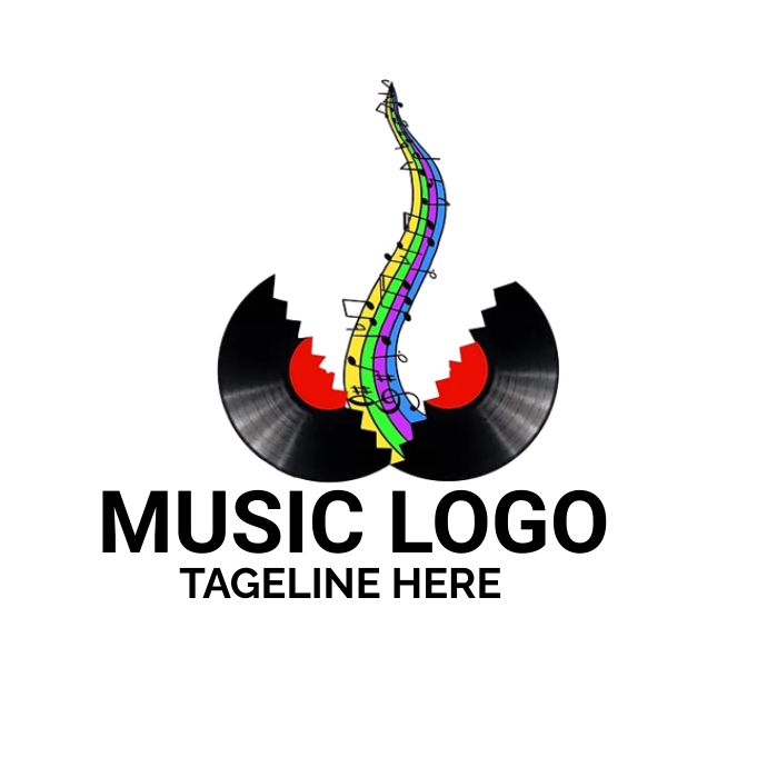 music logo microphone and headset logo , con Template | PosterMyWall