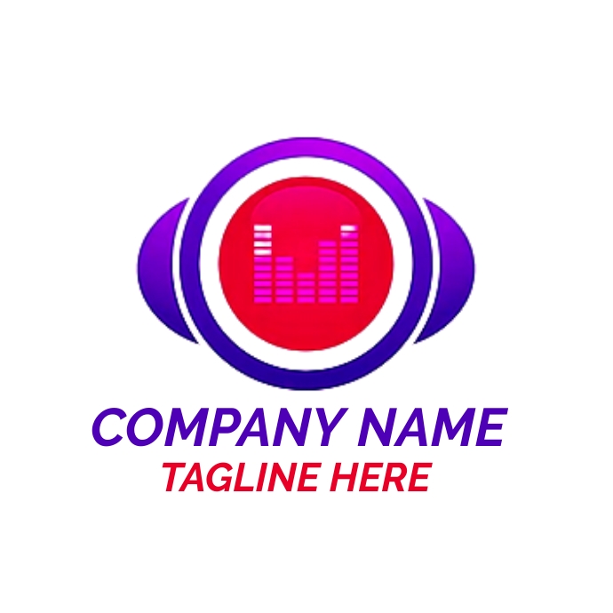 music logo microphone and headset logo , con Template | PosterMyWall